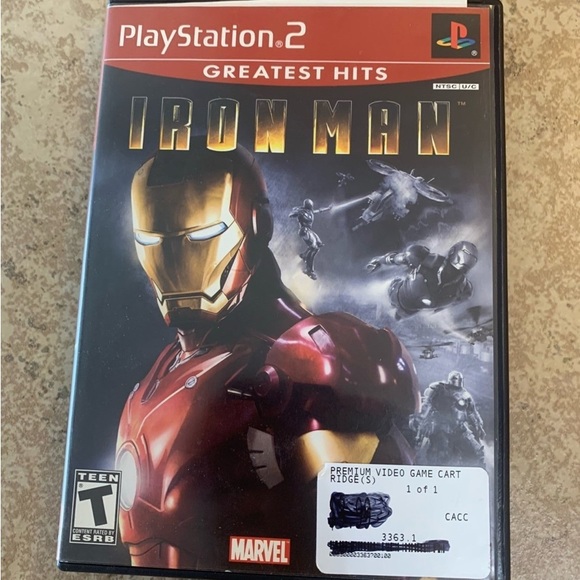 Marvel | Video Games & Consoles | Iron Man Marvel Ironman Ps2 ...